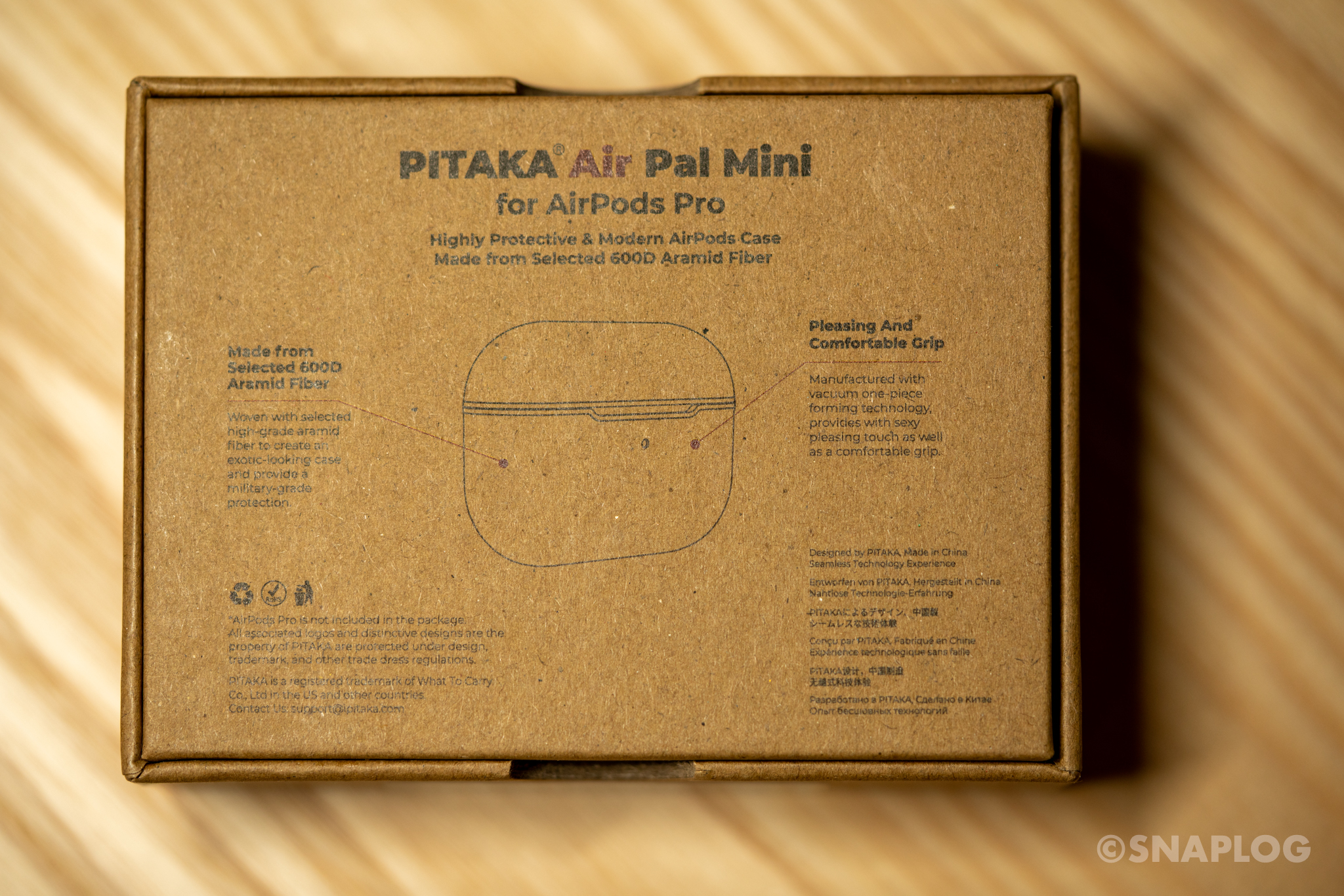 PITAKA Air Pal Mini for AirPods Pro レビュー：アラミド繊維を使用した高級なAirPods Proケース ...